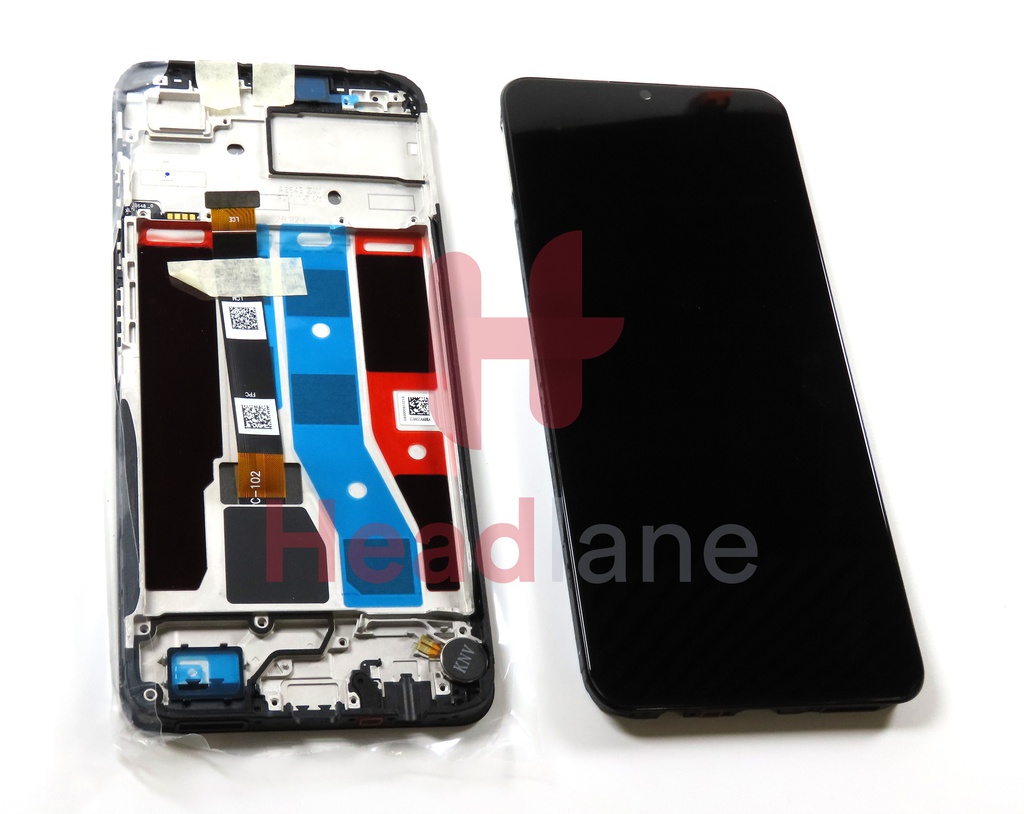 Realme RMX3830 C51 LCD Display / Screen + Touch - Black - 621029000053